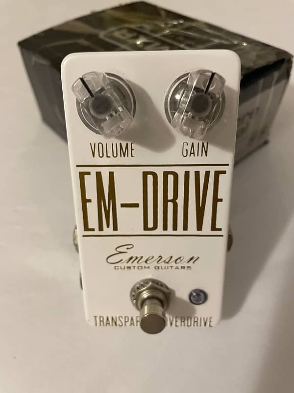 Emerson EM-Drive Transparent Overdrive 2010s - White | Reverb