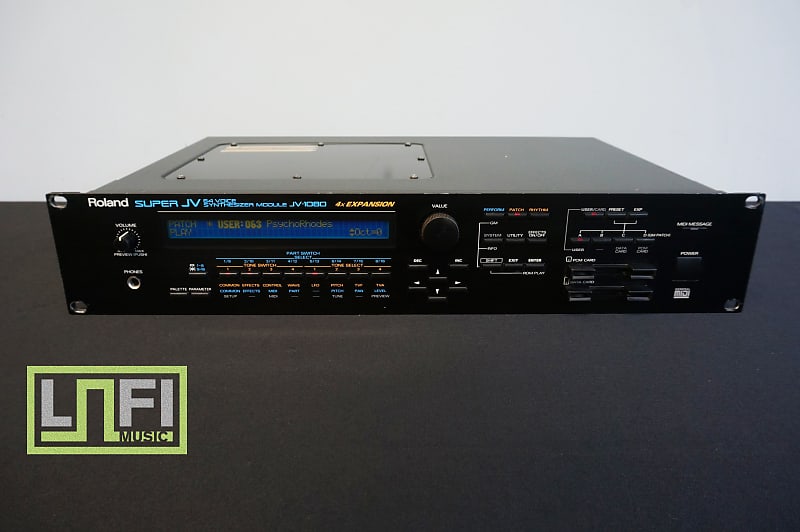 Roland JV-1080 Synthesiser Expandable Rack Mount MIDI | Reverb Canada