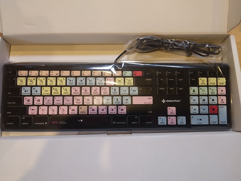 EditorKeys - PROT-BL-MAC-US | Avid Protools Backlit Keyboard | Reverb