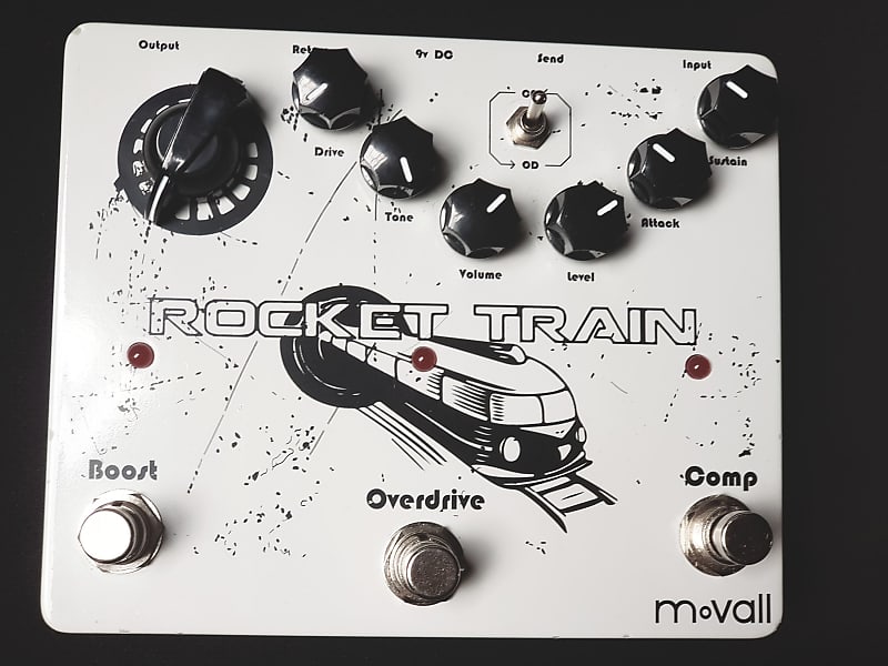 Movall Rocket train overdrive compressor booster | Reverb