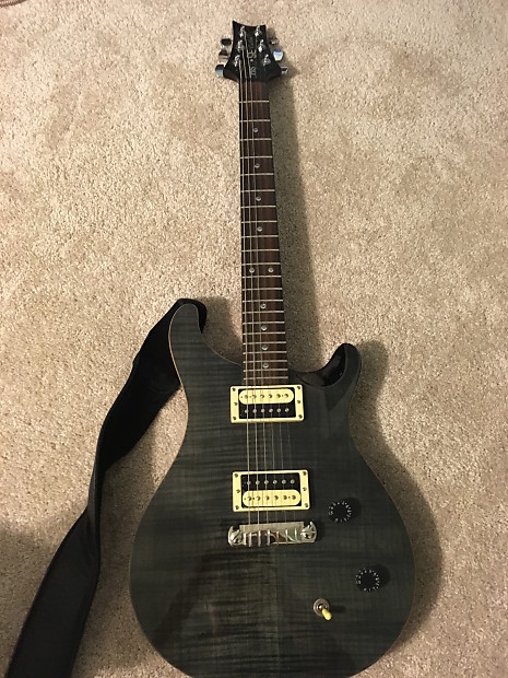 PRS PRS SE Custom 22 Black/Grey | Reverb