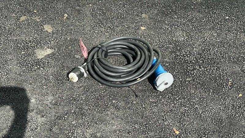 25' Audio Cable IEC Pin 5-Wire Female Grounding To Edison | Reverb