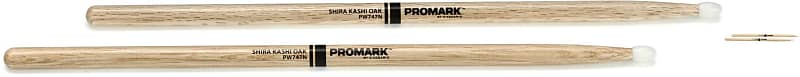 Promark Classic Attack Drumsticks - Shira Kashi Oak 747 - | Reverb
