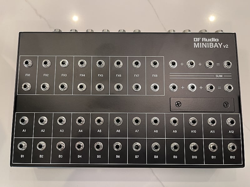 DF Audio Minibay v2 40-Point Desktop Patchbay | Reverb