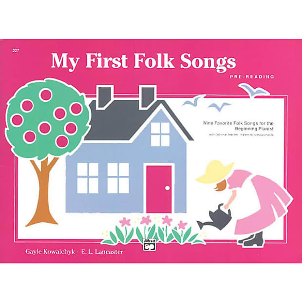 My First Folk Songs Nine Favorite Folk Songs For The | Reverb