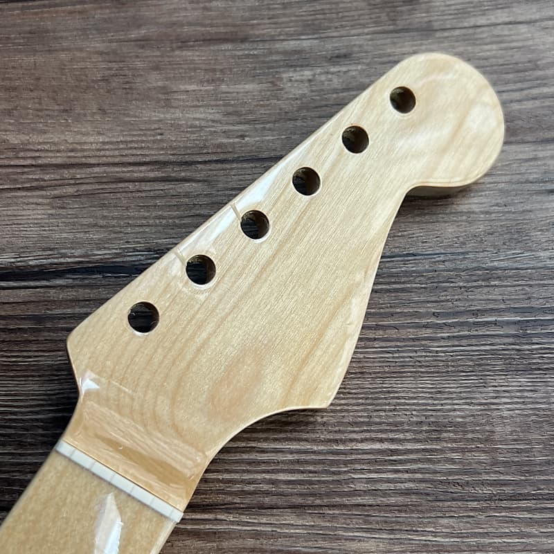 Strat neck+maple fingerboard neck: 21 Fret, matte guitar | Reverb