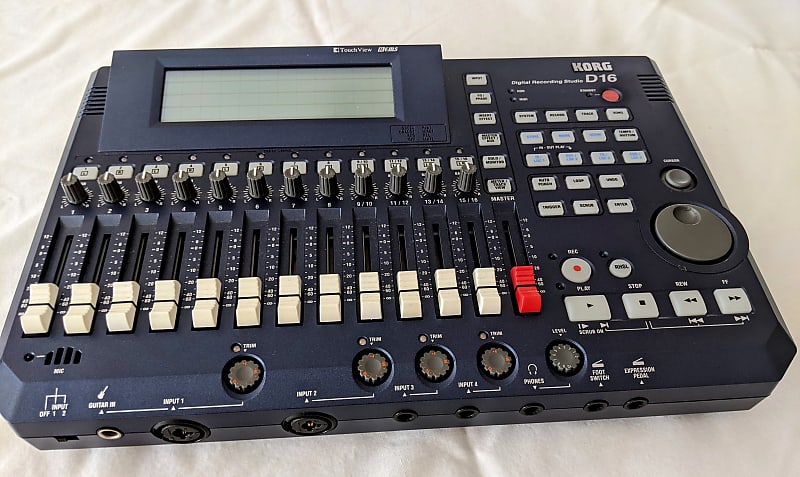 Korg D16 Digital Recording Studio and CD-RW burner | Reverb