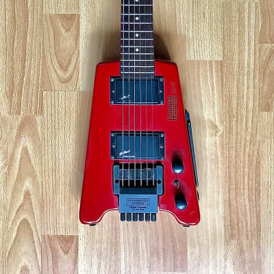 Hohner headless G2T rouge 1980’s | Reverb