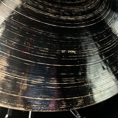 Borba Cymbals 22" Pressed Bell Ride (2406g.) | Reverb