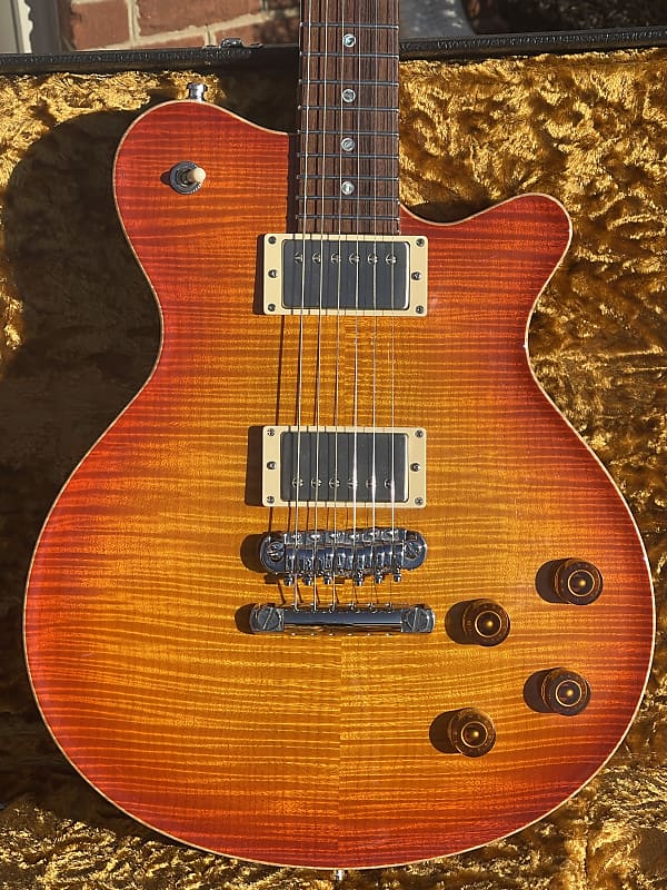 Grosh Guitars Set Neck! Just 8lb-2oz! FLAME WOW! | Reverb