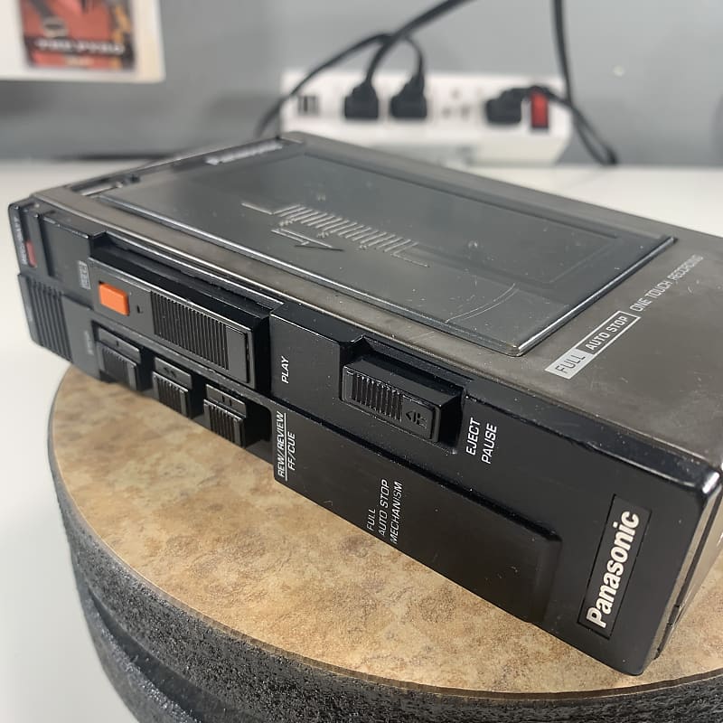 Vintage Panasonic Portable Cassette Tape Recorder Player | Reverb