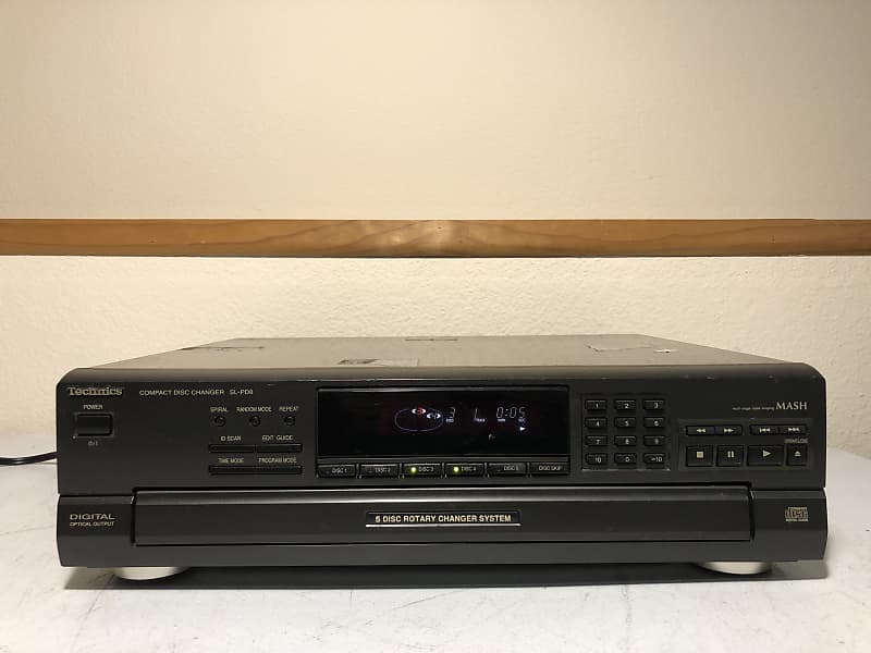 Technics SL-PD8 CD Changer 5 Compact Disc Player HiFi Stereo | Reverb