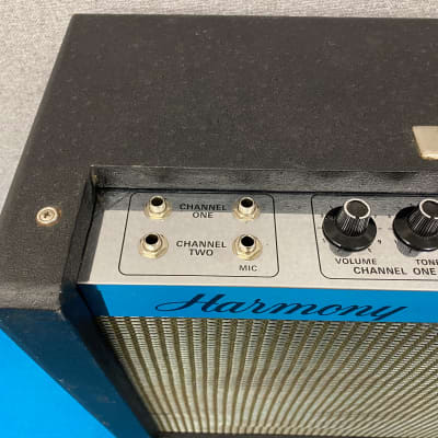 Vintage Harmony 415 2x12 Tube Amp - 1960's - Fully Serviced & | Reverb