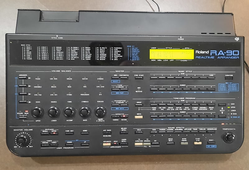 Vintage Roland RA-90 Realtime Arranger 1991 Japan | Reverb Canada