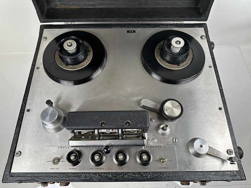 Ampex 351-2 Reel To Reel Transport Magnetic Tape Recorder w/ | Reverb