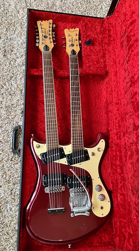 Mosrite "Joe Maphis" Double Neck / mid '60s, OHSC | Reverb