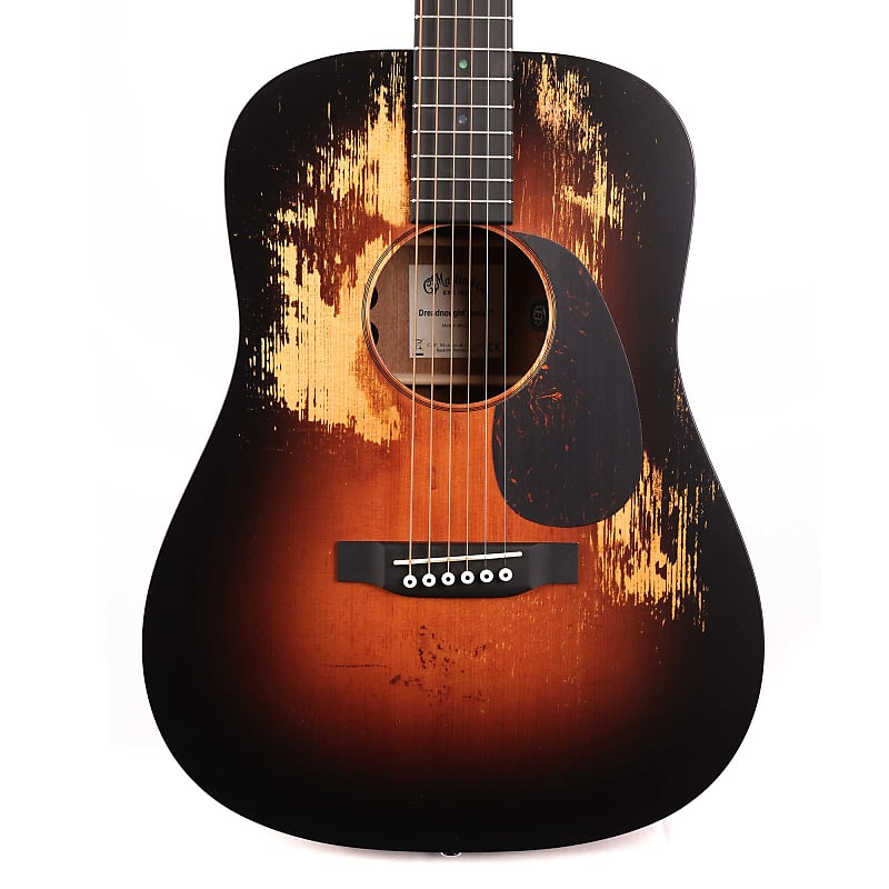 Martin D Jr E StreetLegend Acoustic-Electric Guitar Burst | Reverb