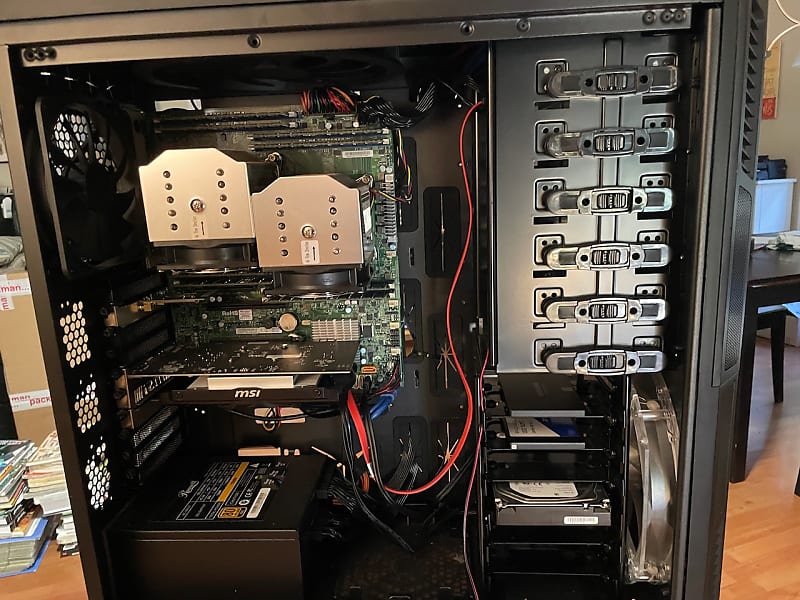 AXii Computer Tower, PC Slave 256 gigs of ram | Reverb