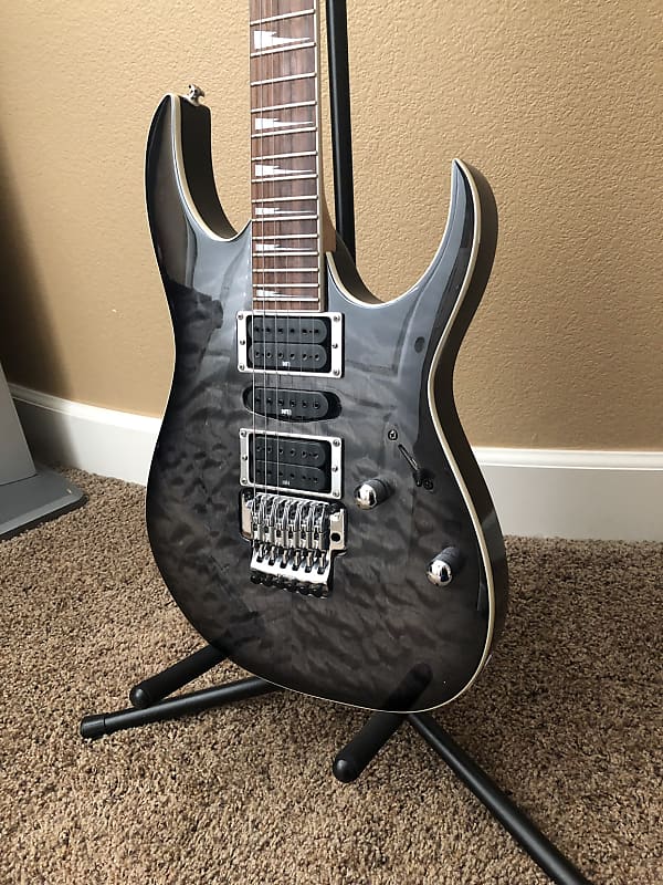 Ibanez RG4EX1 2007 Trans Black | Reverb