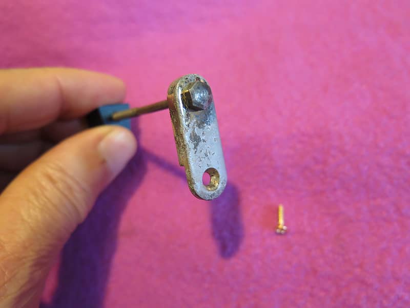 vintage 1957 Gibson pickguard bracket for super 400 L5 ces | Reverb