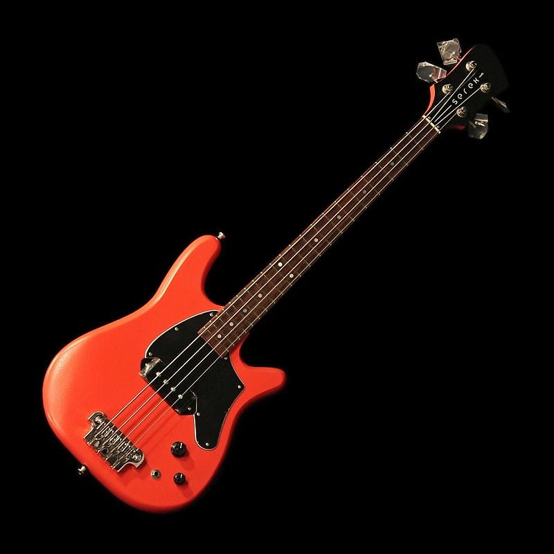 Serek Midwestern 2 (Fiesta Red / Black P.G.) | Reverb