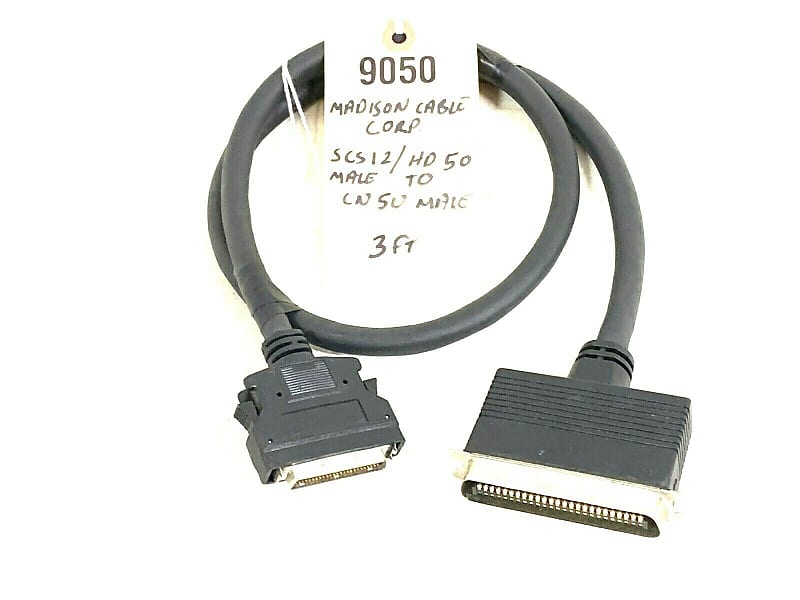 MADISON CABLE CORP 3FT SCS12/HDMALE TO CN 50 MALE SLSI CABLE | Reverb