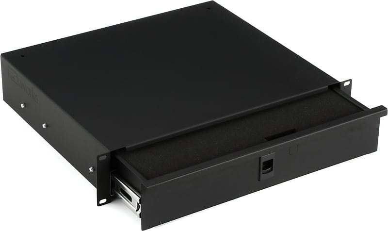 Gator GRW-DRWDF2 2U Standard Rack Drawer with Diced Foam | Reverb