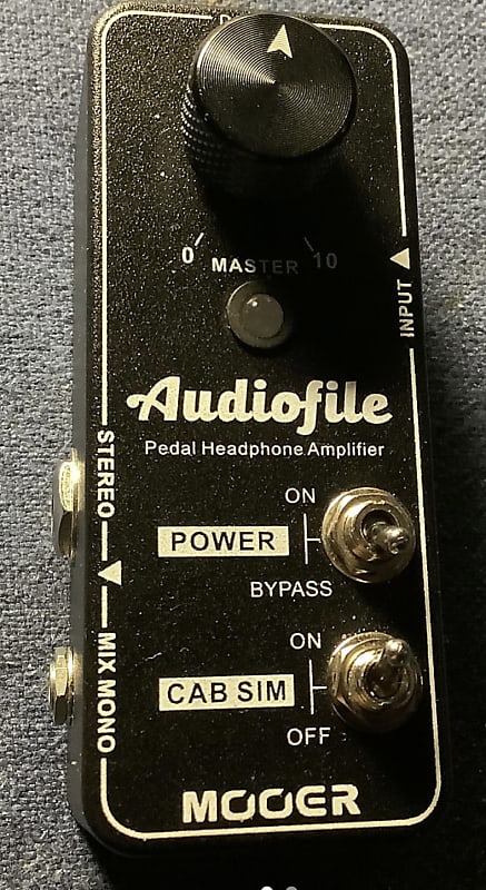 MOOER AUDIOFILE PEDAL HEADPHONE AMP AND CAB SIM | Reverb