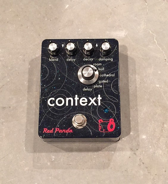 Red Panda Context Reverb 2015 Blue Sparkle | Reverb