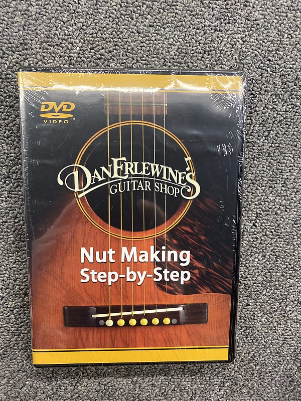 Dan Erlewines guitar shop Nut Making step by step DVD sealed | Reverb