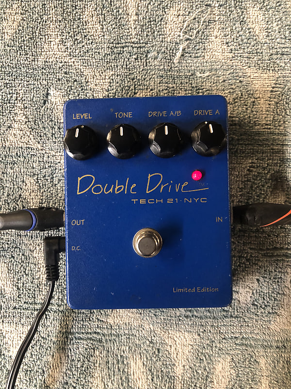 Tech 21 NYC Double Drive limited edition Blue | Reverb