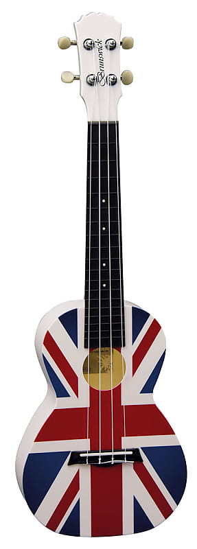 Brunswick Ukulele Concert Union Jack | Reverb