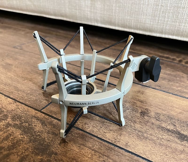 Neumann EA4 Nickel Shock mount for TLM 102 103 107 Mics, EA 4 | Reverb