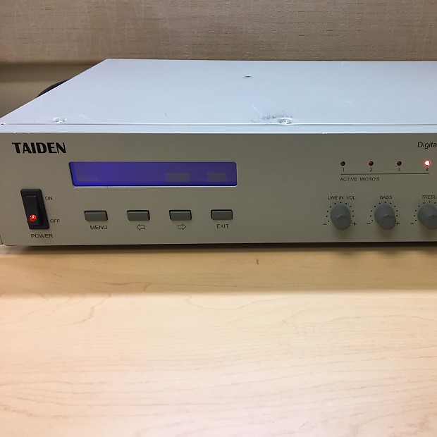 Taiden Infared Wireless Conference Microphone System with | Reverb