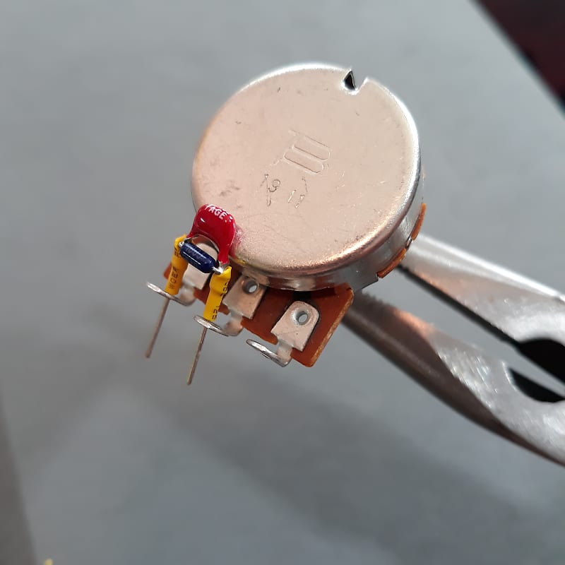 TREBLE BLEED "DUNCAN" Spec ULTRAMICRO 1nF Vintage Radial | Reverb