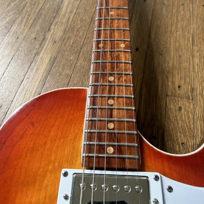 Sunburst Tele/Les Paul Hybrid | Reverb