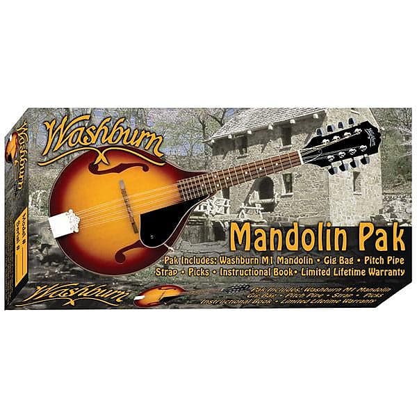 Washburn M1K Mandolin Package (Sunburst) | Reverb