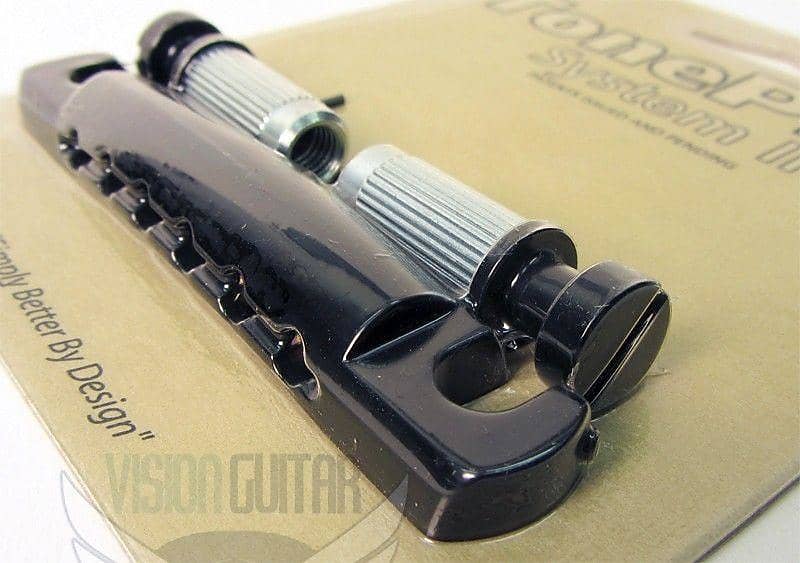 TonePros T1Z-B 8mm Locking Metric Tailpiece - Black | Reverb UK