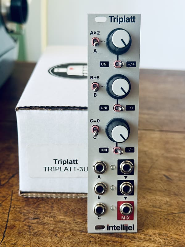 Intellijel Triplatt Eurorack Mixer + Voltage Utility* OPEN | Reverb