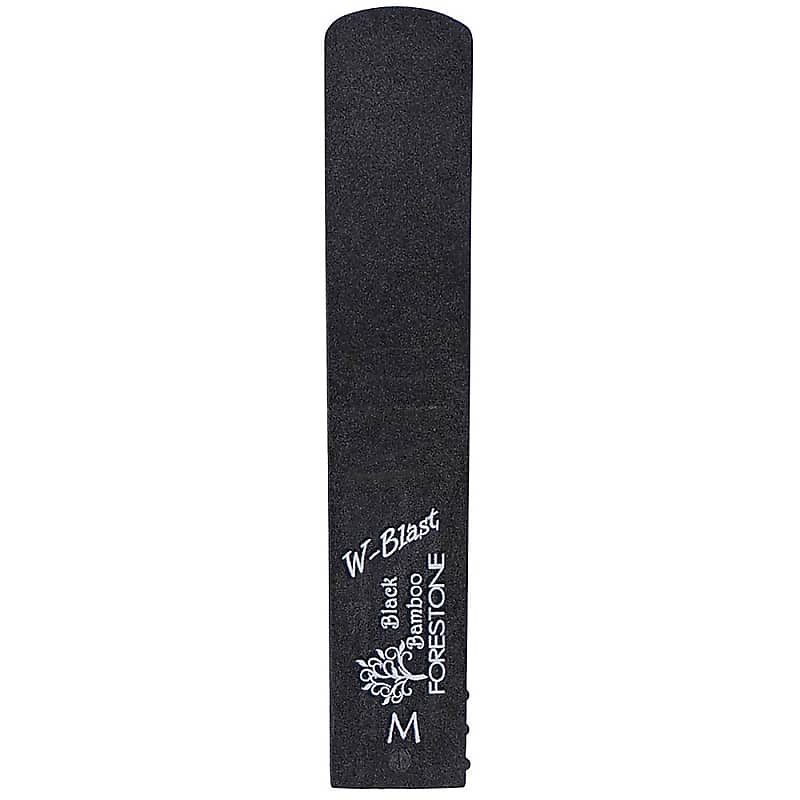 Forestone Black Bamboo Clarinet Reed with Double Blast M | Reverb