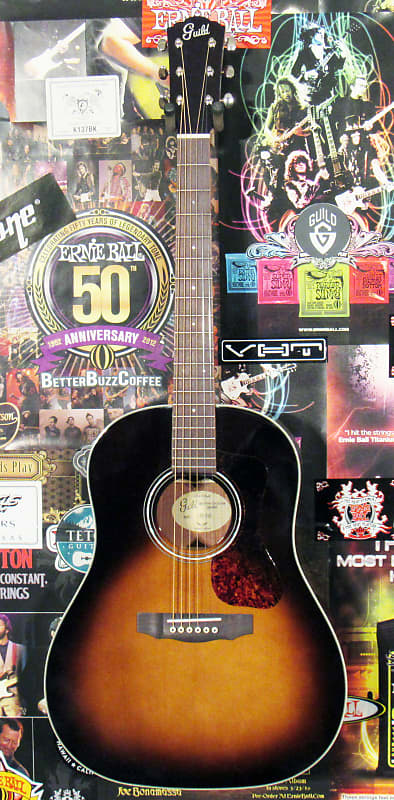 Guild DS-240 Slope Shoulder Acoustic Dreadnought Guitar - | Reverb