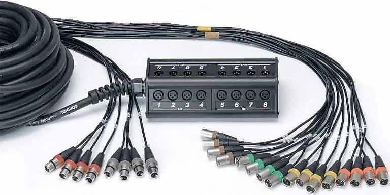 Cordial 16-Channel In / 8-Channel Out Balanced Multicore | Reverb
