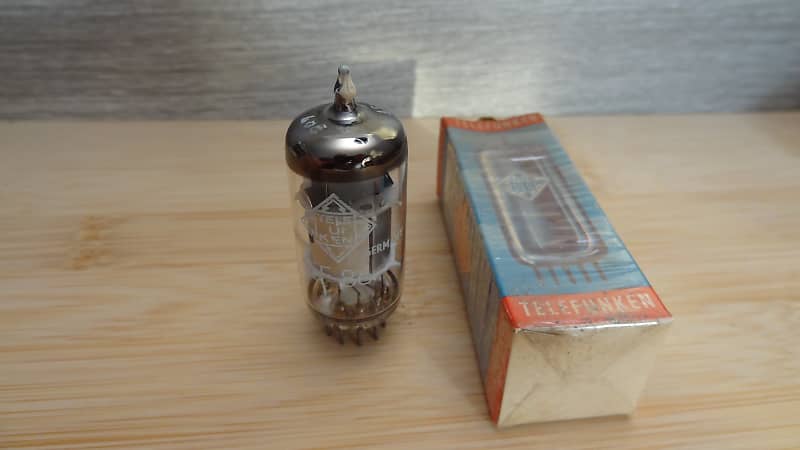 Rare 1958 NOS NIB TELEFUNKEN ef86 silver MEDICAL grade VERY | Reverb