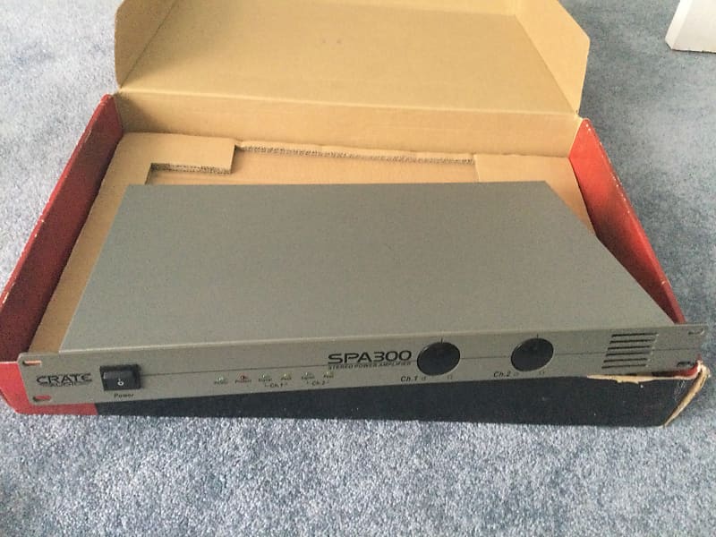 Crate Audio SPA 300 2000’s - Silver | Reverb
