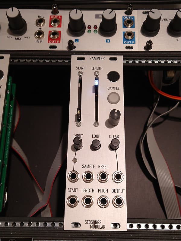 Sebsongs Modular Sampler eurorack | Reverb