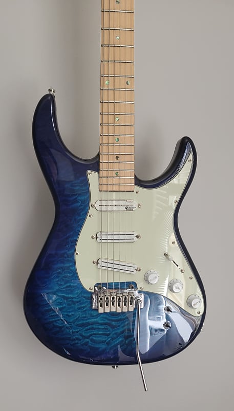 Fernandes Retrorocket Elite 2014-2017 - Trans Blue | Reverb