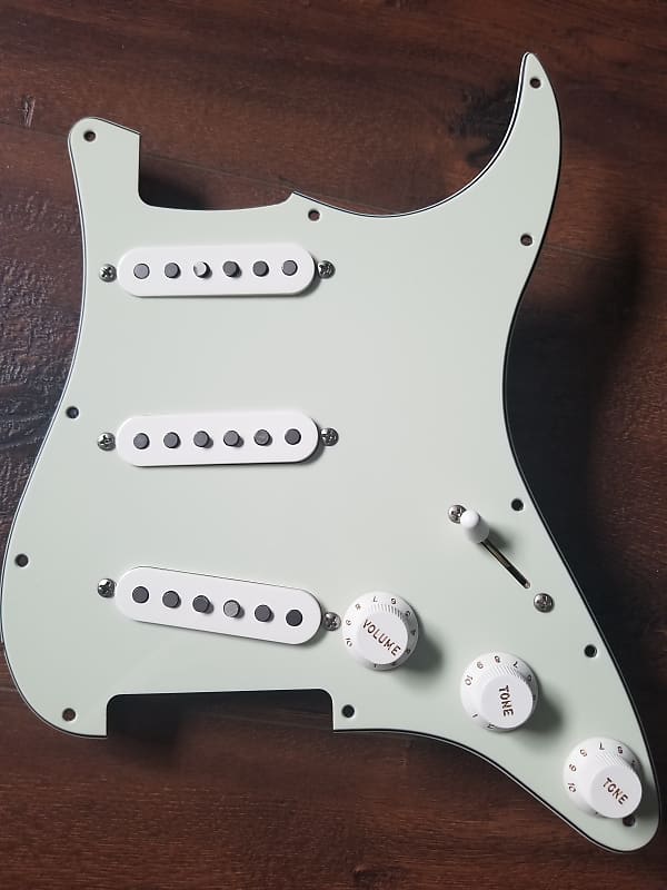 Fender John Mayer big dipper pickups loaded pickguard | Reverb