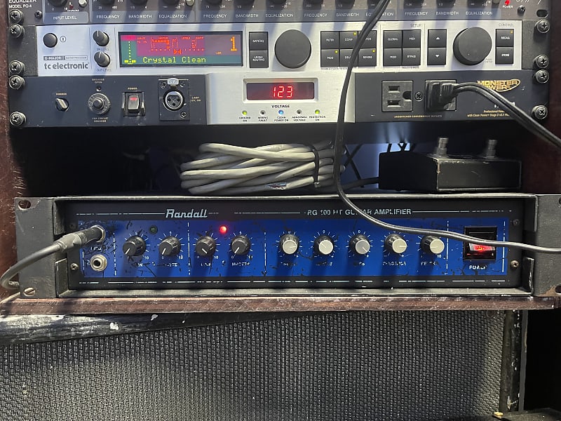 Randall RG100HT 1980's - Blue | Reverb