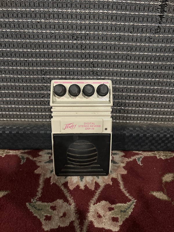 Peavey DIGITAL STEREO REVERB SRP-16 1980s - Cream | Reverb