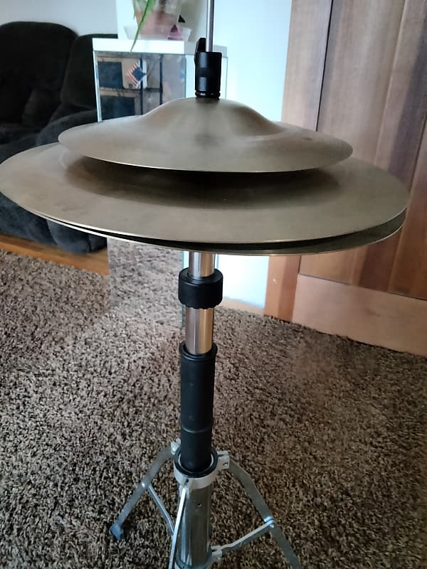 Sabian Triple hi-hat stand and AA hi-hats 1990s - Traditional | Reverb